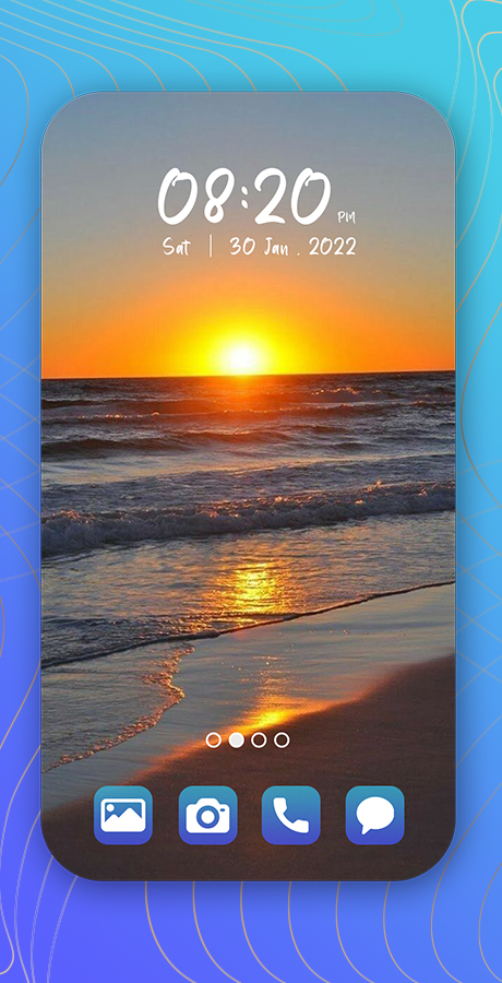 Digital Clock Widget - Seven Time - Resizable Clock - DIGI Clock Widget - Widget Clock Android ...